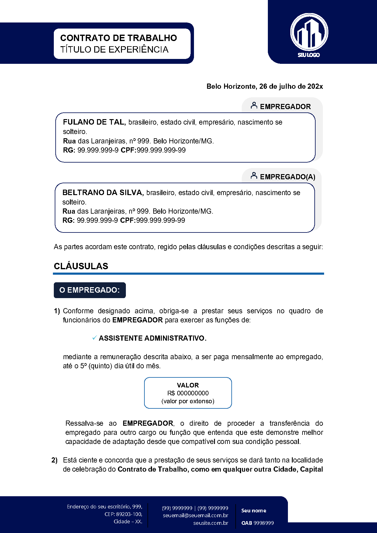 Box Visual Law 360 - Modelos Editáveis De Documentos Resigne - Copy ...